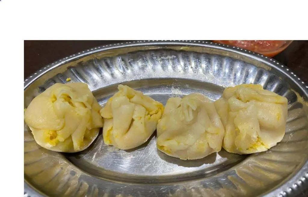 Gluten free rice momos recipe by Dietitian Lavleen Kaur | Santushti ...
